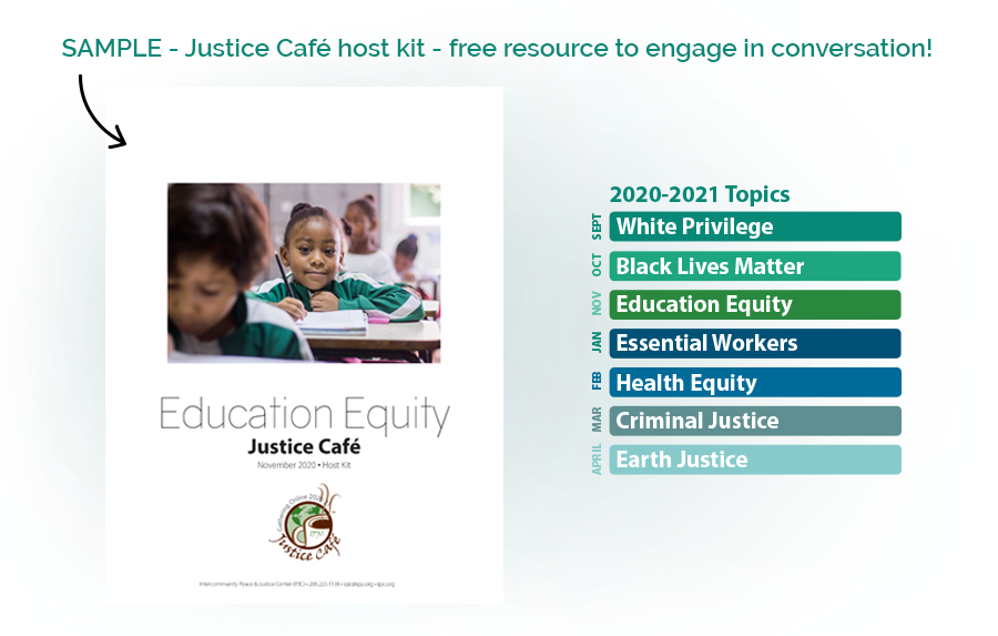Intercommunity Peace & Justice Center » Justice Cafés